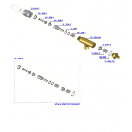 GS3 Steam Valve Rebuild Kit - LM Original | Coffee Parts