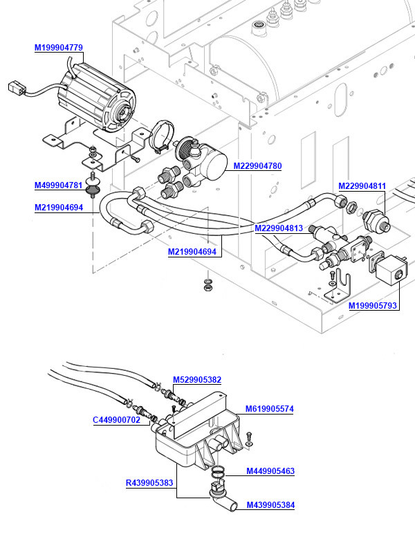 Rocket R9 Hydraulic Assembly – Rocket | Coffee Parts