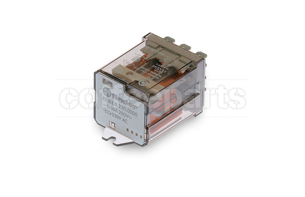 3 contact relay 220v/50/60 - PN:700652-22 - Spare Parts | Coffee Parts