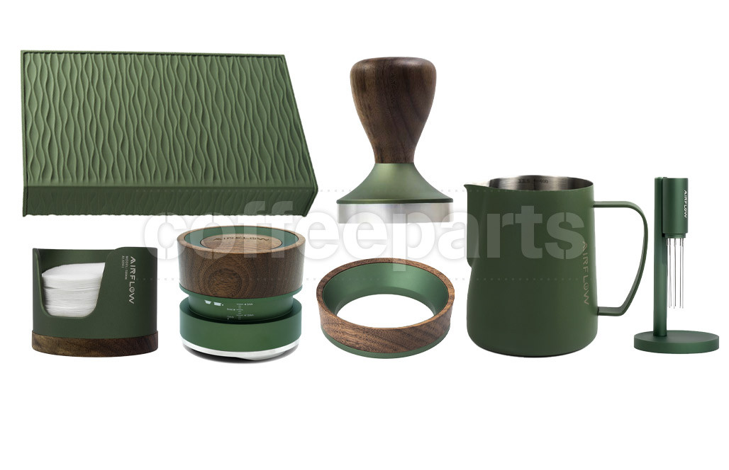 Airflow Starter 58mm Barista Bundle: Green | Coffee Parts