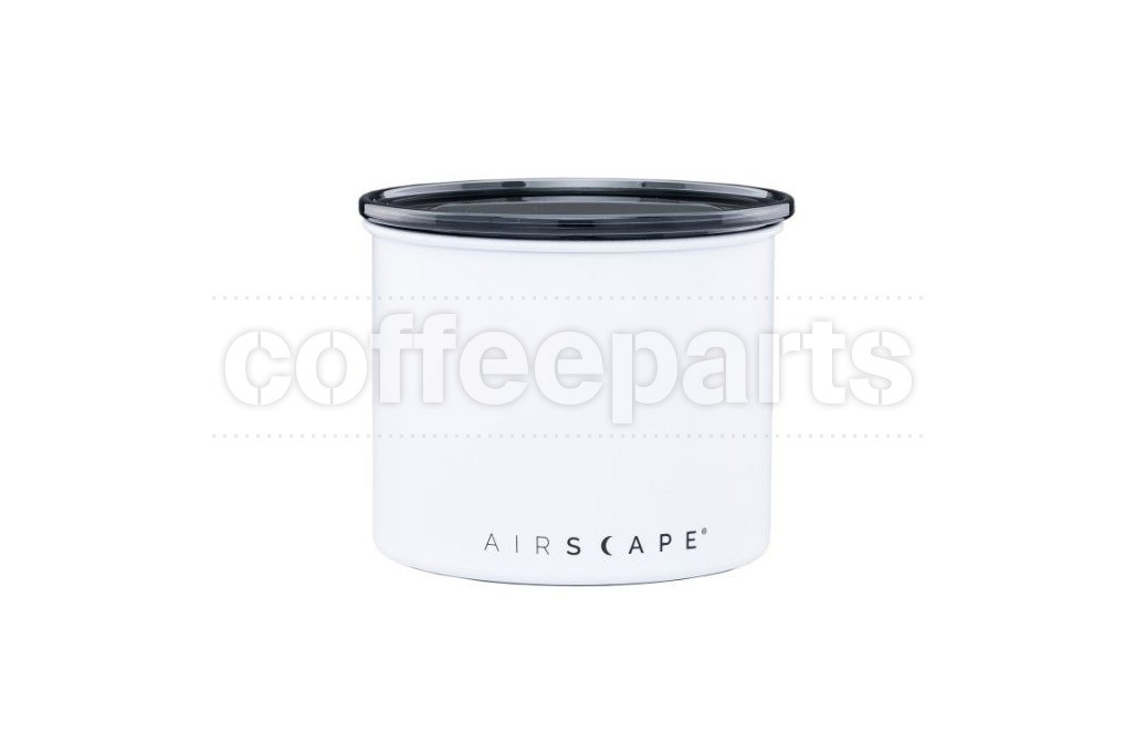 Airscape Small Coffee Storage Vault: White | Coffee Parts