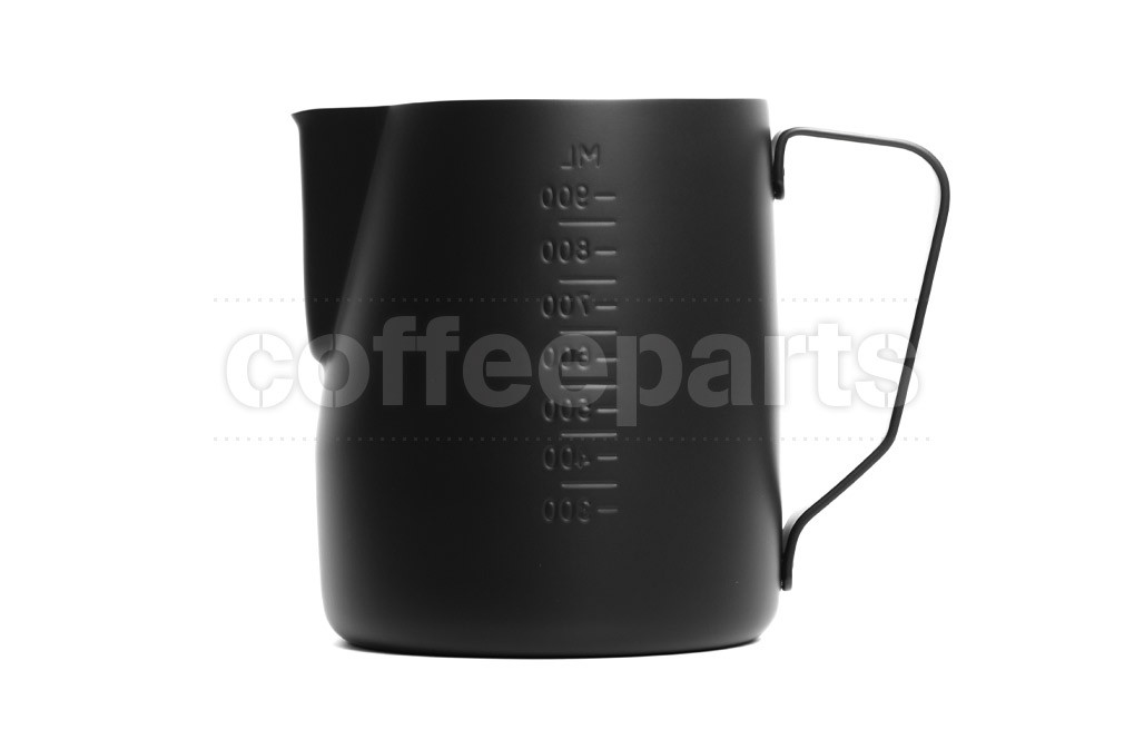 Coffee Accessories 1lt Milk Jug: Black | Coffee Parts