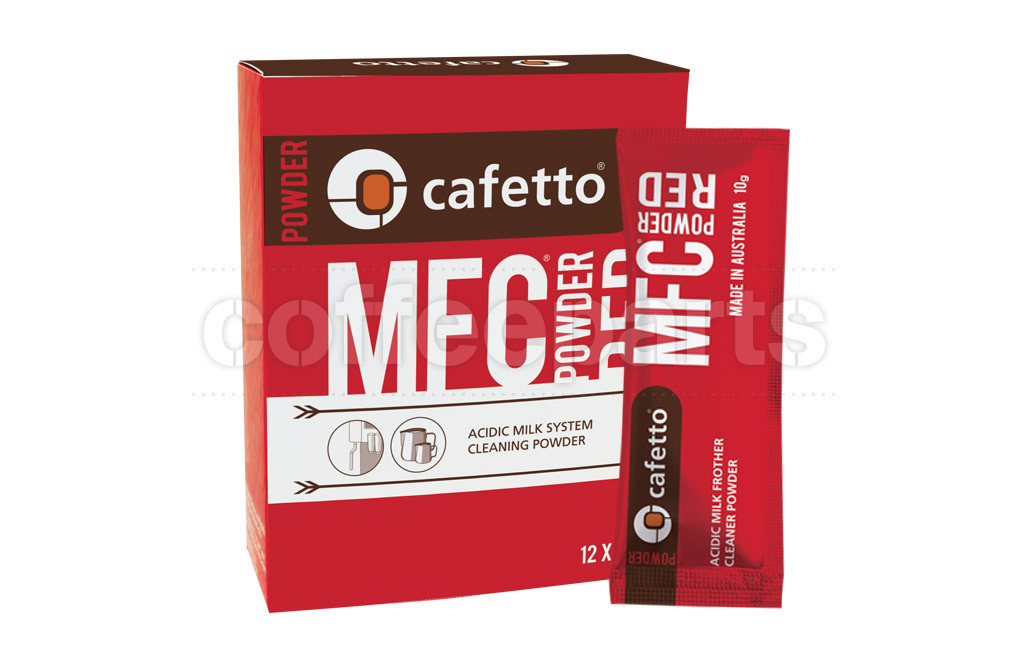 Cafetto MFC Red Powder Milk Line Cleaner Sachets | Coffee Parts