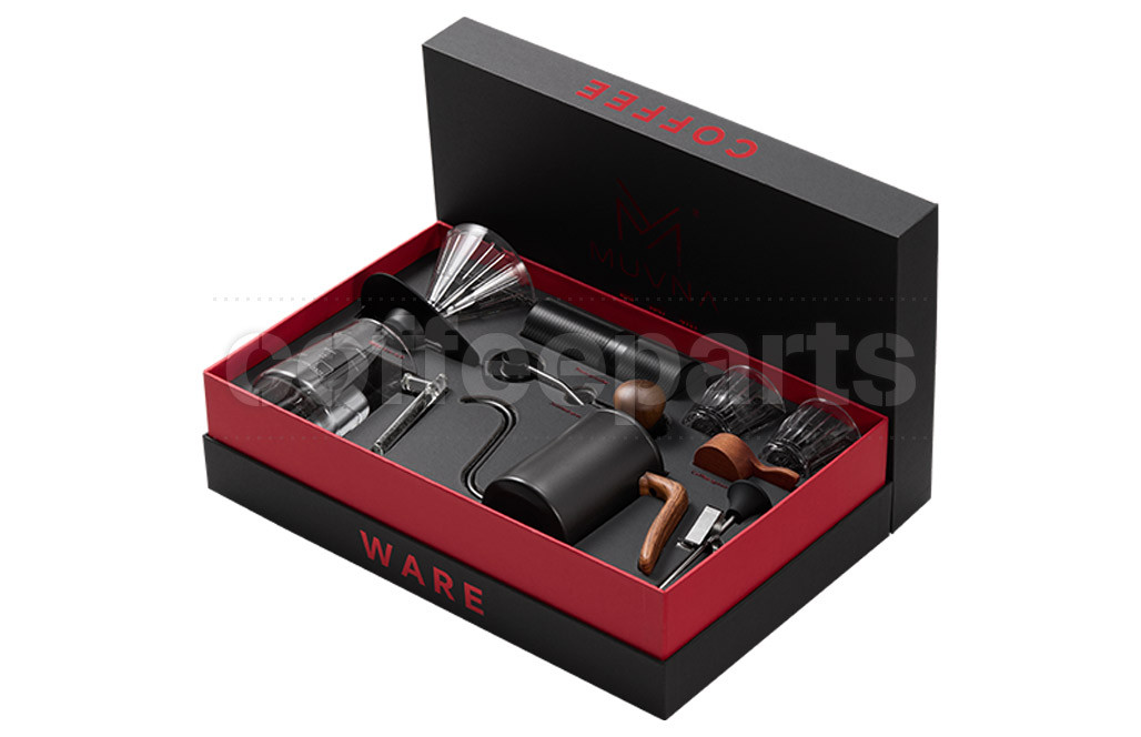 Muvna Pour Over Gift Box Set: Dark | Coffee Parts