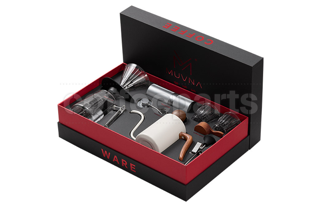 Muvna Pour Over Gift Box Set: Light | Coffee Parts