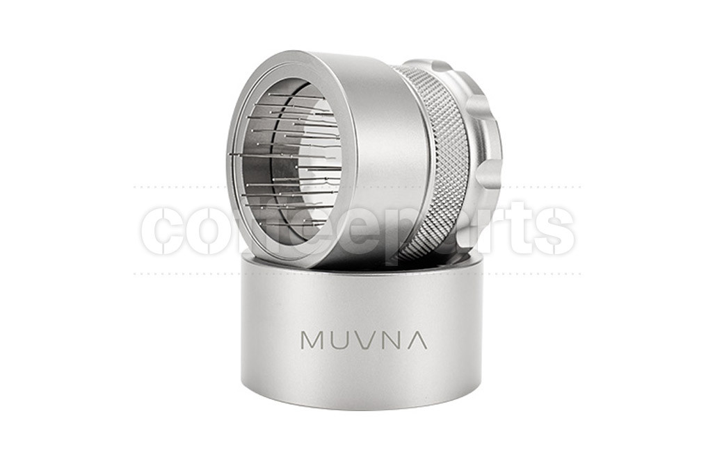 Muvna The 3rd Gen Needle Coffee Distributor (With Base): 58mm Silver ...
