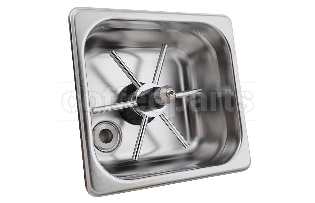 Rhino Wares Small 150mm In-Bench Jug Rinser : Spinjet | Coffee Parts