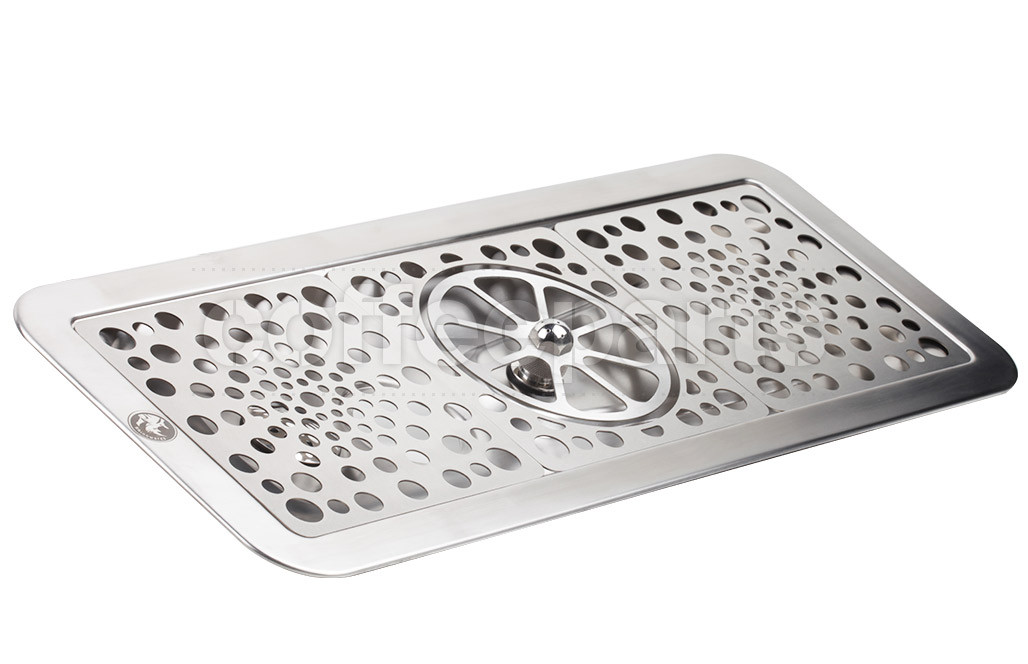 Rhino Wares Large 600mm In-Bench Milk Jug Rinser | Coffee Parts