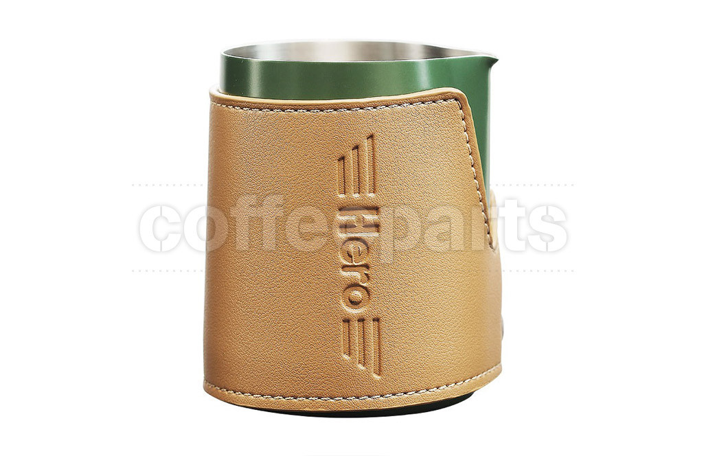 zeroHero Handless Milk Jug 450ml: Green | Coffee Parts