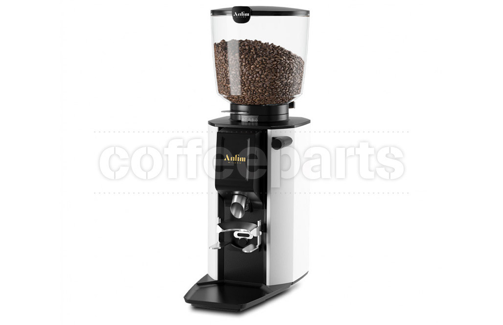 Anfim Alba Commercial Espresso Coffee Grinder: White | Coffee Parts