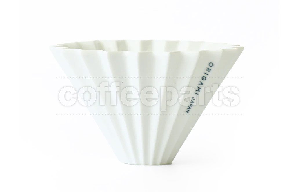 Origami Coffee Dripper Small - 2 Cup: White | Coffee Parts