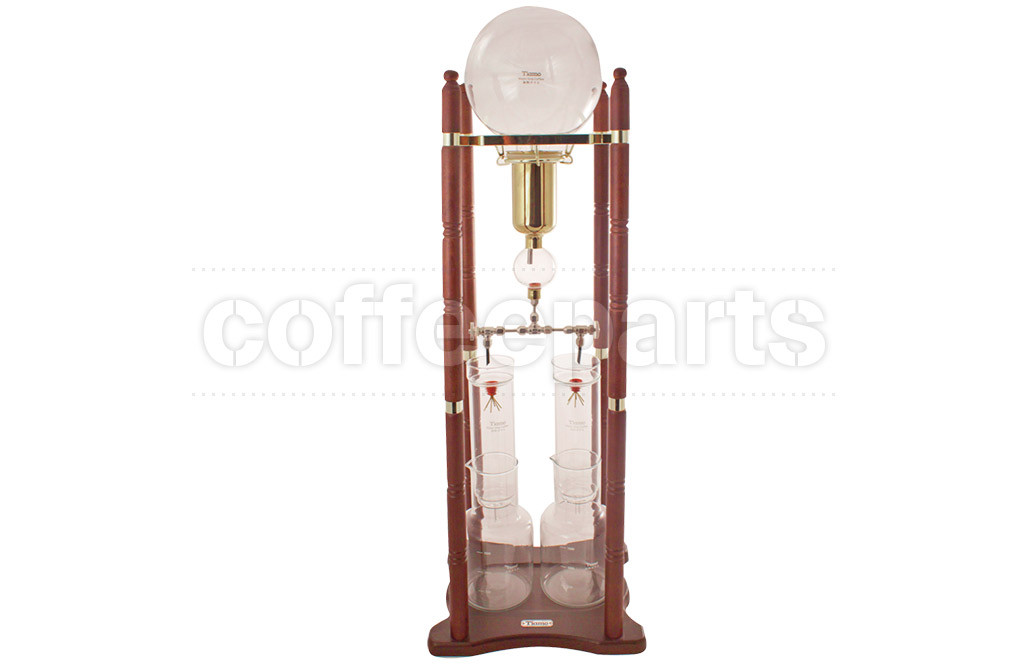 Tiamo 3lt Double Cold Drip with Brown Frame - HG2669 | Coffee Parts