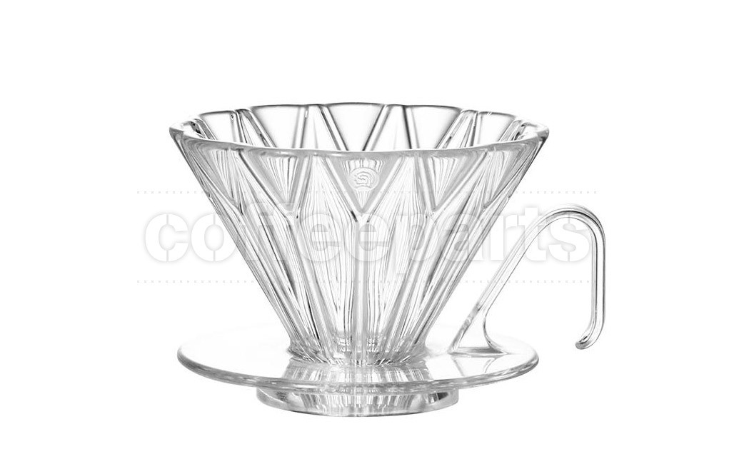 zeroHero Prisma Pctg Dripper: Clear | Coffee Parts