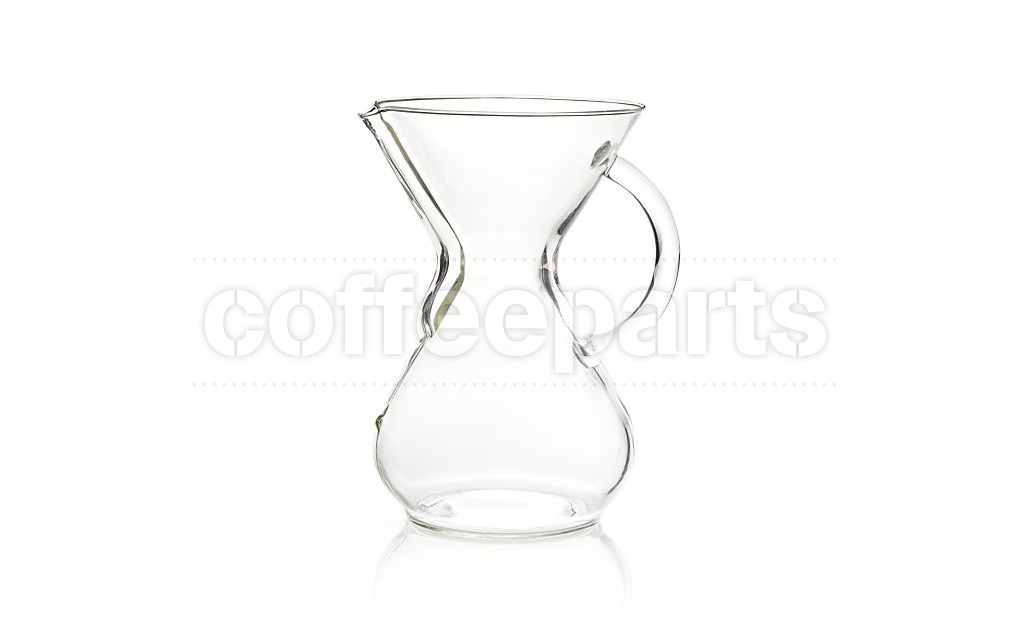 Chemex 6-Cup Glass Handle Coffee Pour Over Unit | Coffee Parts