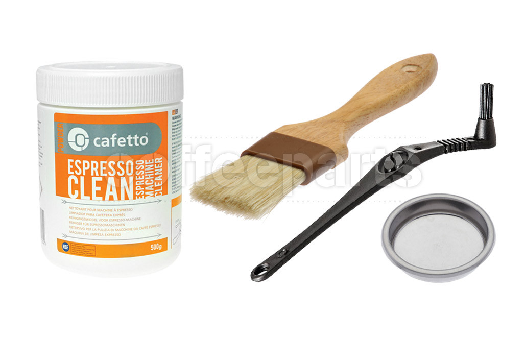 Essential Coffee Machine Cleaning Kit inc Cafetto 500g | Coffee Parts