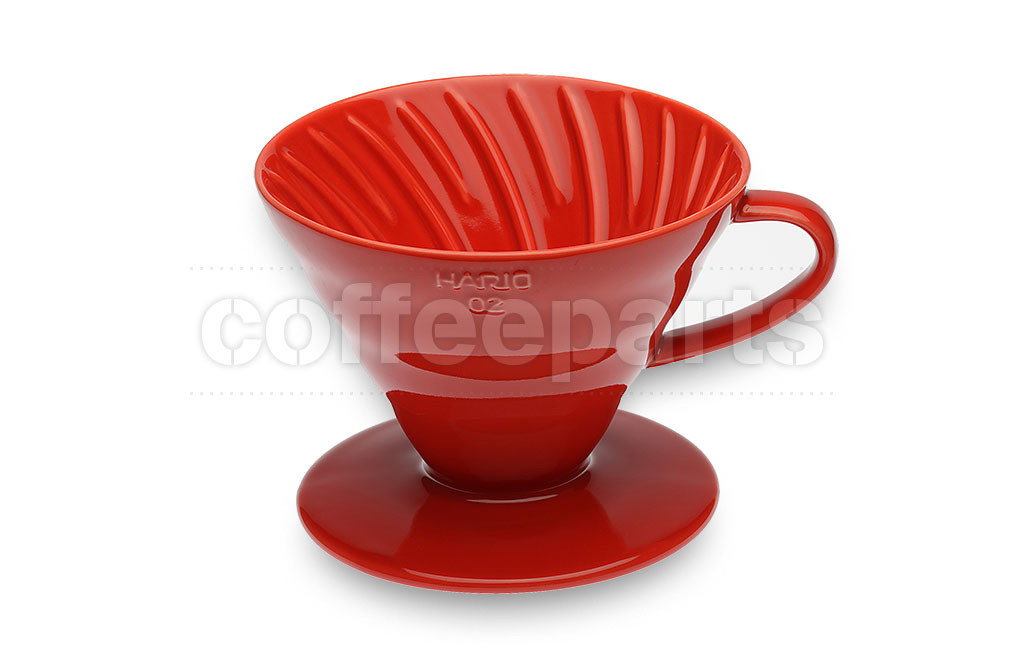 Hario 2-Cup V60 Red Ceramic | Coffee Parts