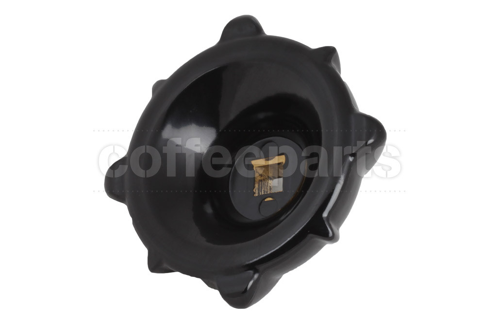 Black bakelite knob for steam valve, Special - KVDW | Coffee Parts