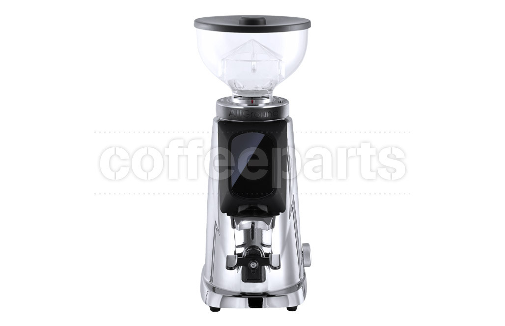 Fiorenzato AllGround Sense Coffee Grinder: Chrome | Coffee Parts