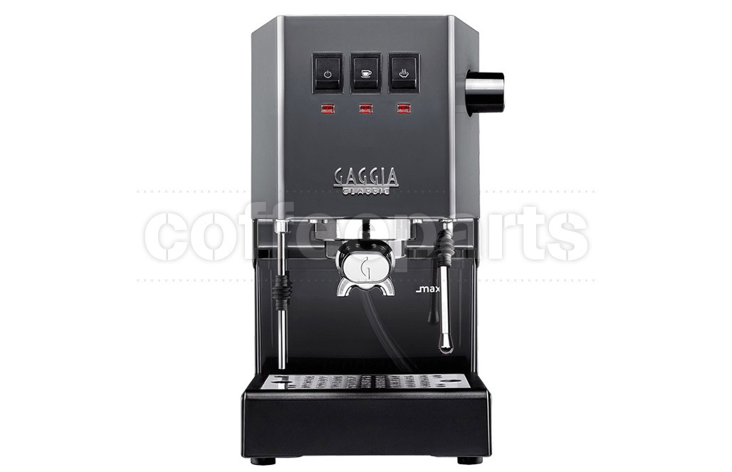 Gaggia Classic E24 Espresso Coffee Machine: Grey | Coffee Parts