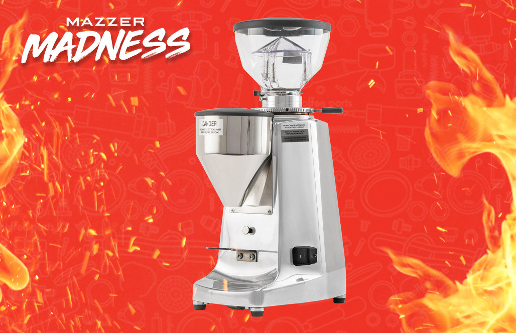 Mazzer Mini D Home Coffee Grinder: Silver | Coffee Parts