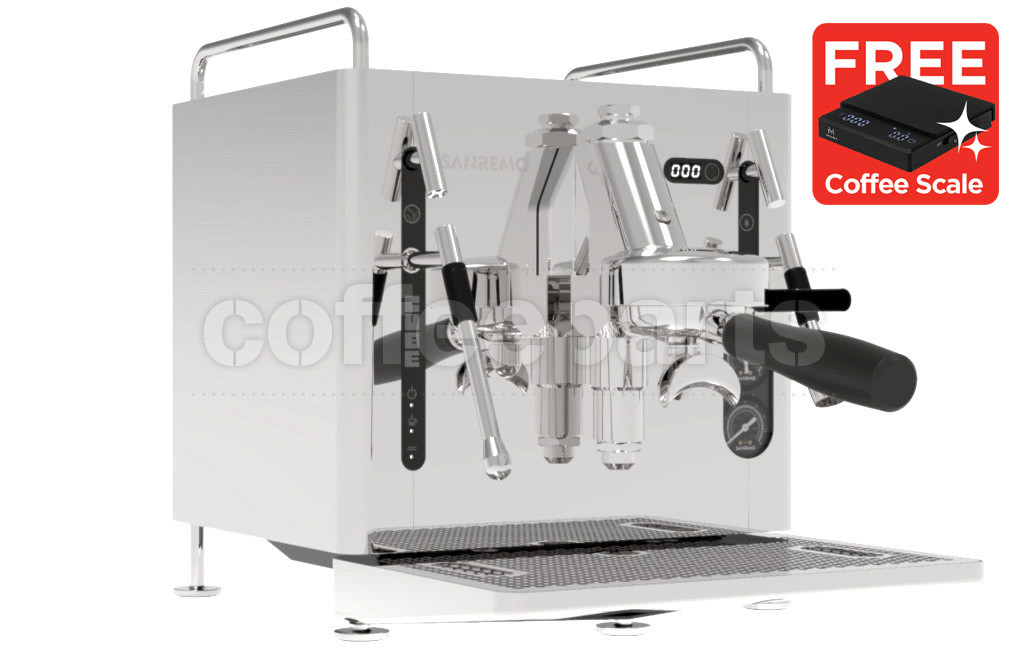 SanRemo Cube Coffee Machine: Stainless Steel | Coffee Parts