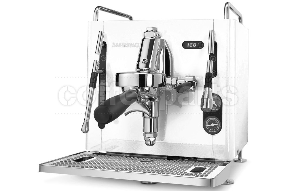 SanRemo Cube Coffee Machine: White | Coffee Parts