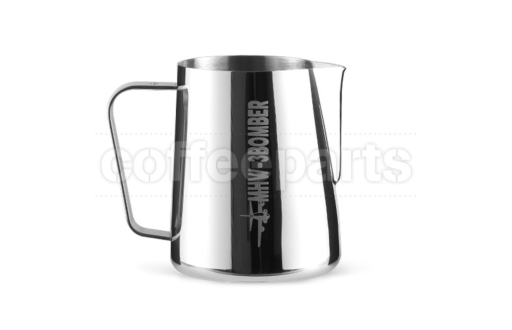 MHW Limited Edition Milk Jug 3.0 600ml: Silver | Coffee Parts