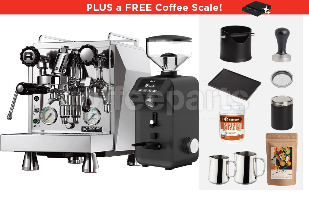 Rocket Giotto Type V Espresso Machine Package | Coffee Parts