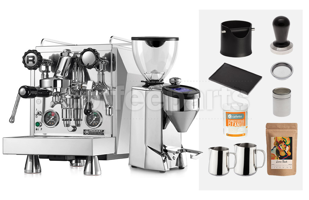 Rocket Giotto Type R Espresso Machine Package | Coffee Parts
