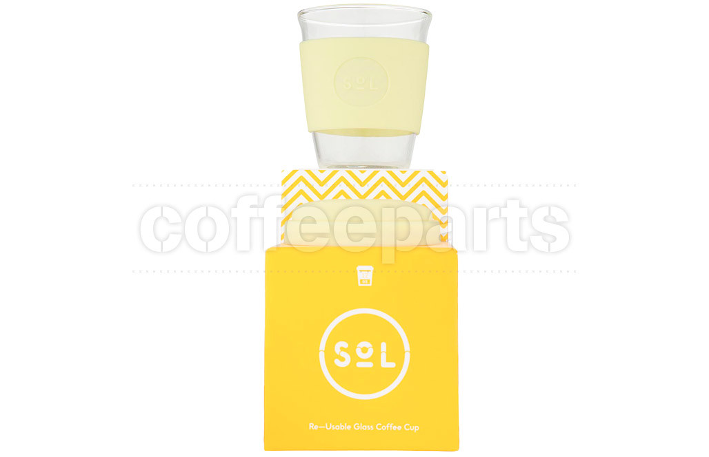 SoL 12oz Yummy Yellow Reusable Cup | Coffee Parts