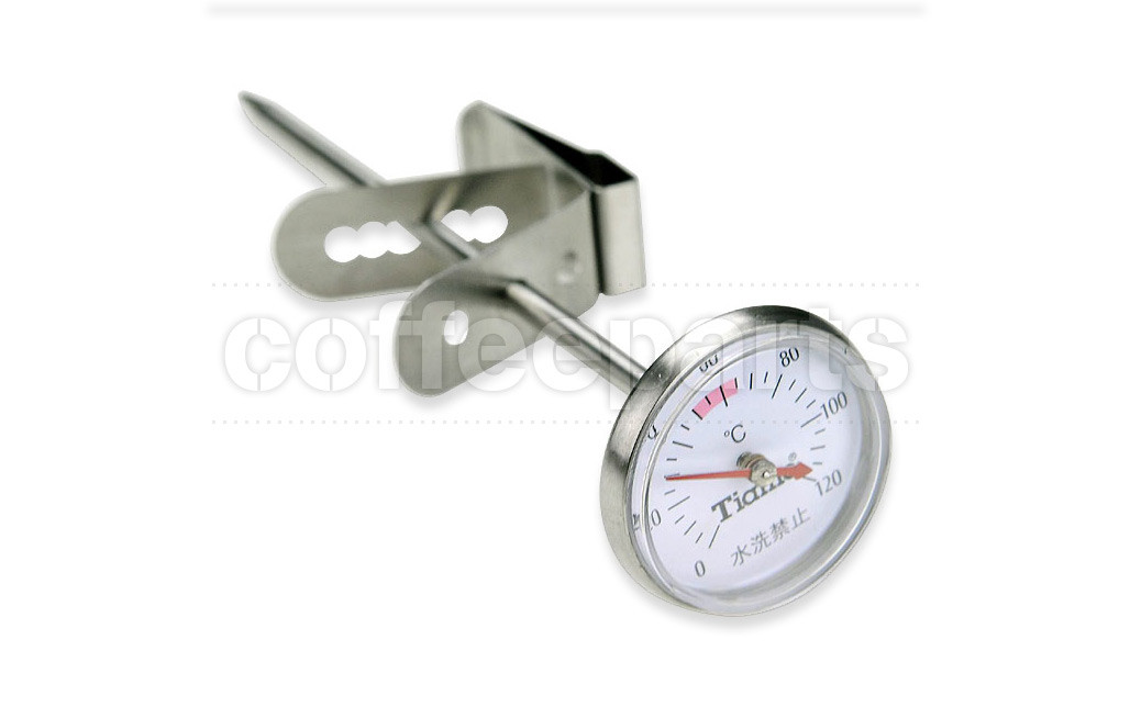 Tiamo Milk Jug Frothing Thermometer | Coffee Parts
