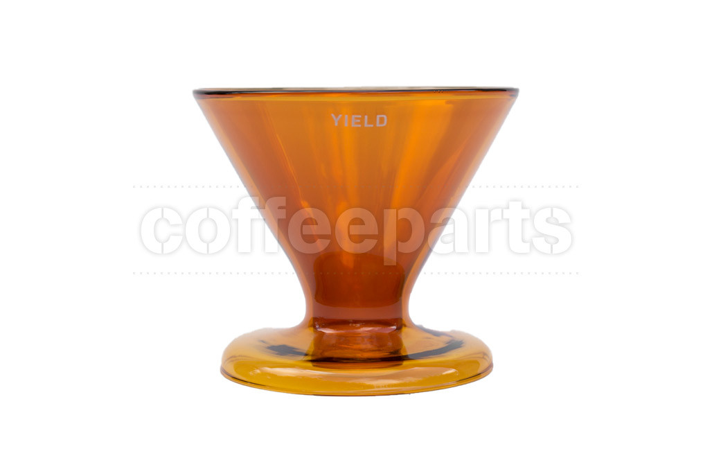 Yield Design Amber Glass Coffee Dripper | Coffee Parts