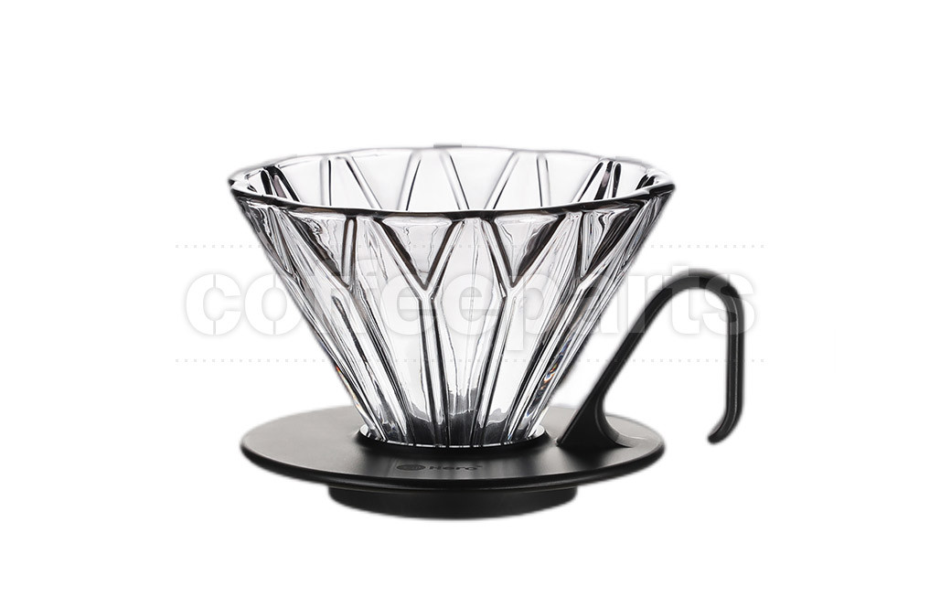 zeroHero Prisma Glass Dripper: Black | Coffee Parts